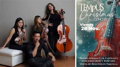 Tempus Christmas Concert 2025 En El Teatro Amalia De Tamaulipas Posta