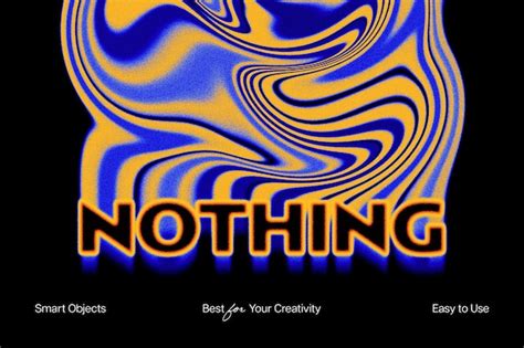 Psychedelic Text Effect Psd High Quality Free Psd Templates For Download