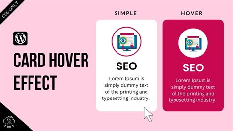 How To Create Service Card Hover Effect Using Css Wordpress Tutorial