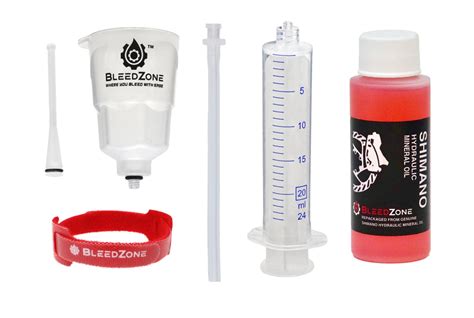 Basic Bleed Kit For Shimano Hydraulic Mtb Brakes With Mineral Oil