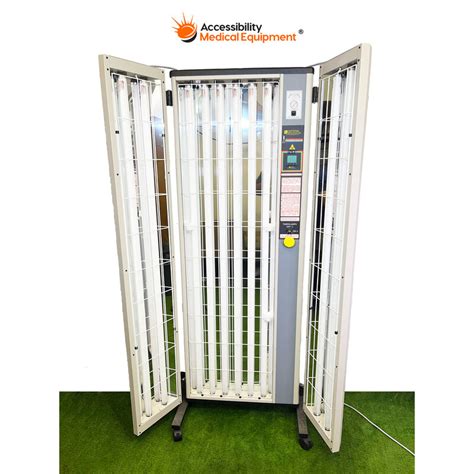 National Biological Panosol 3d Uvb 631 9 Phototherapy System