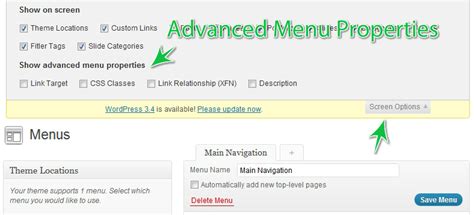 how to open wordpress menu links in a new window