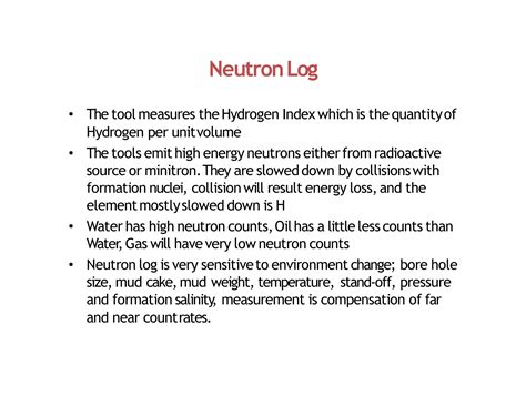 basic well logging design pdf