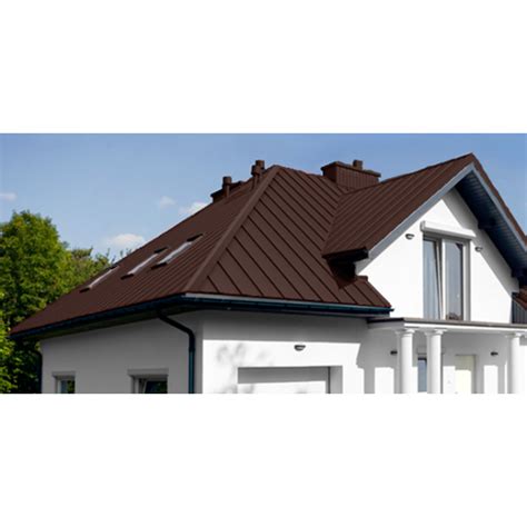 Самозащелкивающаяся фальцевая кровля Ral 8019 купить кровельное