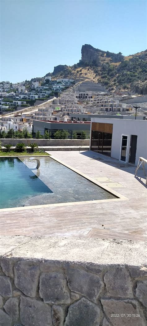 Muğla Bodrum Sauna Yapımı Modern Havuz
