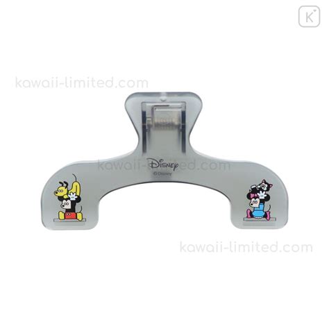 Japan Disney Ukanmuri Book Clip Mickey And Minnie And Pluto Seiji Matsumoto Kawaii Limited