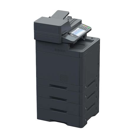 Premium Photo Multifunction Printer Scanner Isolated Office