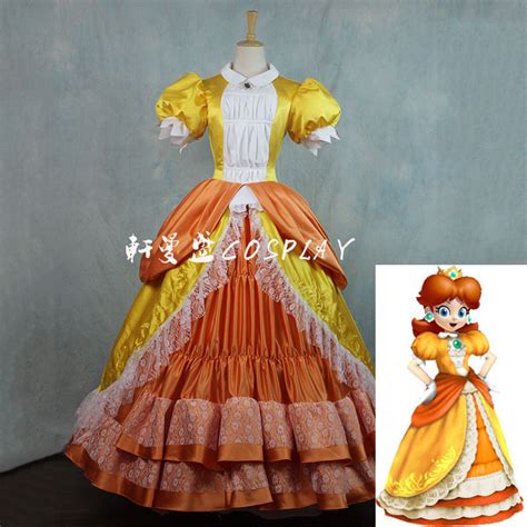 Diy Princess Daisy Costume Nintendo Super Mario Bros Daisy Costume For