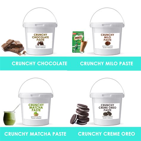 Crunchy Chocolate Oreo Matcha Milo Toppings Fillings 5kg Shopee Malaysia