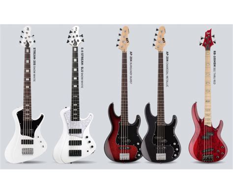 New Esp Basses For 2016 Including Fanned Fret