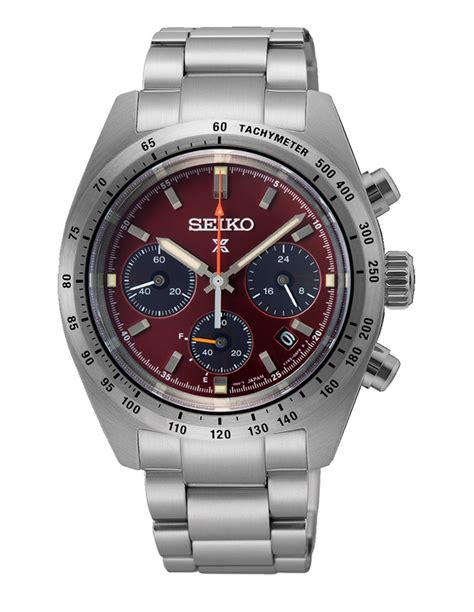 Seiko Ssc953p1 Limited Europe Burgundy Watch