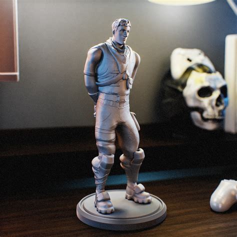 Characters And Creatures Stl Download Jonesy Fortnite Fan Art Poseby