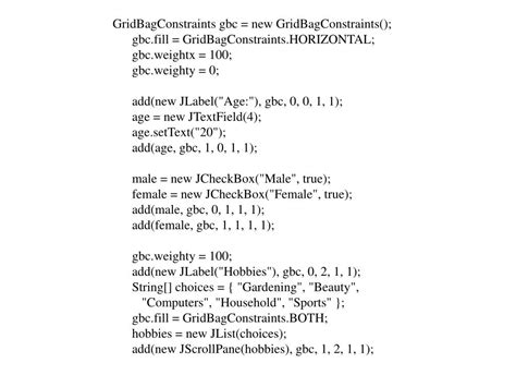 Ppt Import Public Class Customer Implements Serializable Powerpoint Presentation