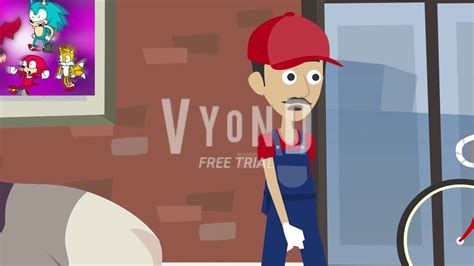 Mario The Non Business Character Steals Max And Ruby 0004 Dvd Grounded Youtube