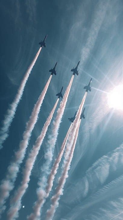 Free Jets Formation Flying Image Jets Formation Sky Download At