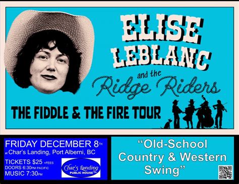 Elise Leblanc And The Ridgeriders Dance Chars Alberni Ca