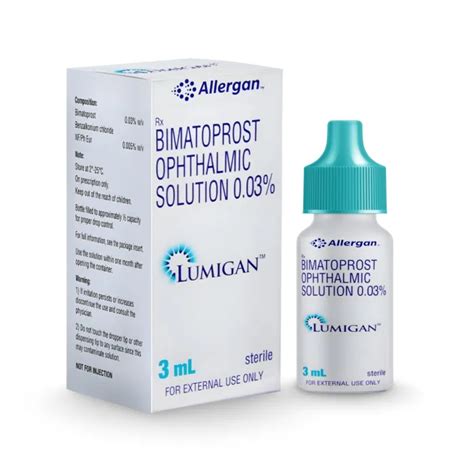 Bimatoprost 3ml Grow Lashes And Control Eye Pressure Naturally