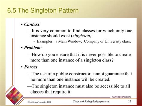 Ppt Chapter 6 Using Design Patterns Part 1 Powerpoint Presentation