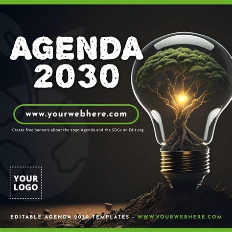 Free Agenda 2030 Poster Templates