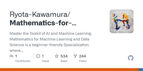 Mathematics For Machine Learning And Data Science Specializationcourse