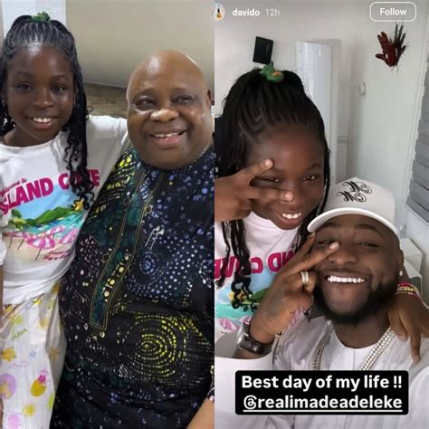 Love Conquers Dele Momodu Writes As He Thanks Gov Adeleke After Davido Reunited With Daughter
