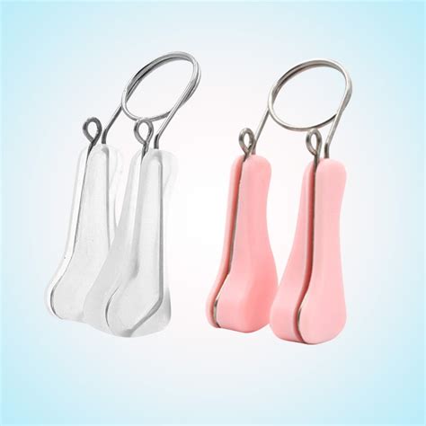 Hemoton Nose Up Clip Silicone Shaping Tool For Women Assorted Color Durable Nose Lifting And