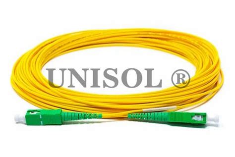 Single Mode Os1 9125 Scapc Scapc Simplex Patch Cable 10m Length