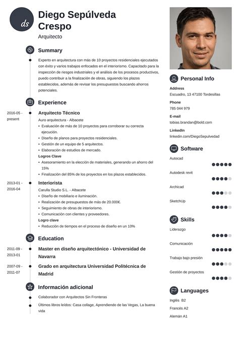 Curriculum Vitae Moderno Word Riset Free Word Template