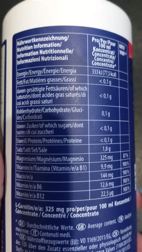 Liqids Zero Himbeere Inkospor Kalorie Kj A Nutriční Hodnoty Kalorickétabulky Cz