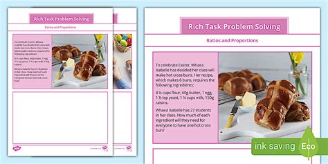Easter Themed Rich Task Problem Solving Pack Teacher Made