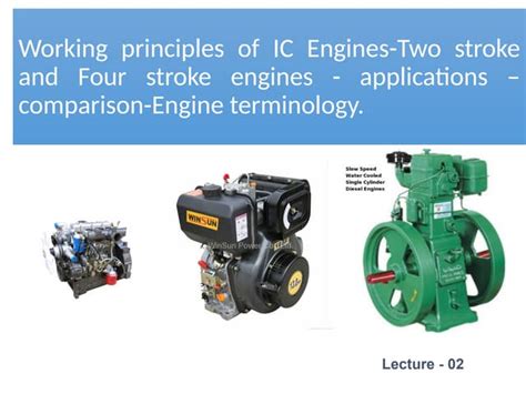 Formula Of Ic Engine Pptx