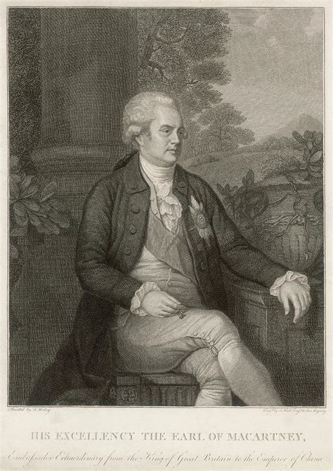 George 1st Earl Macartney Diplomat Drawing By Mary Evans Picture Library Fine Art America