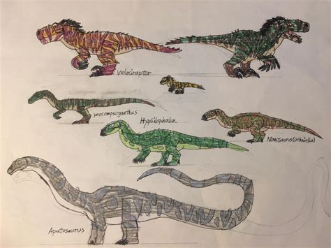 Jurassic Park Novel Dinosaurs 2 By Tythom1999 On Deviantart