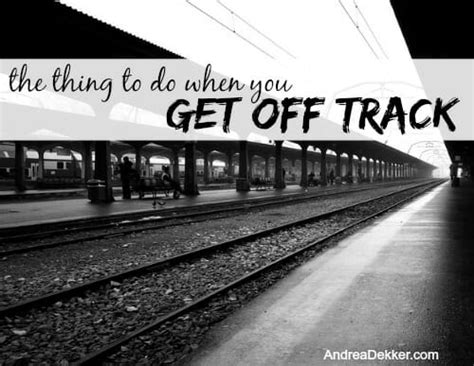 Getting Off Track Off The Track Meaning Rkif