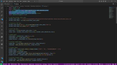 Muqeemudeen M On Linkedin Datascience Timeseries Forecasting Arima Prophet Python