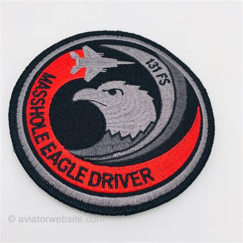 Masshole Eagle Driver 131fs Patch Aviatorwebsite