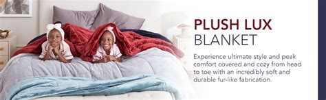 Vellux King Plush Lux Warm Blankets All Season Blankets Lightweight Quilted Blanket King
