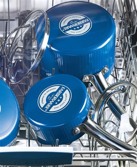 Farberware Style Aluminum Nonstick 10 Piece Cookware Pots And Pans Set Macys