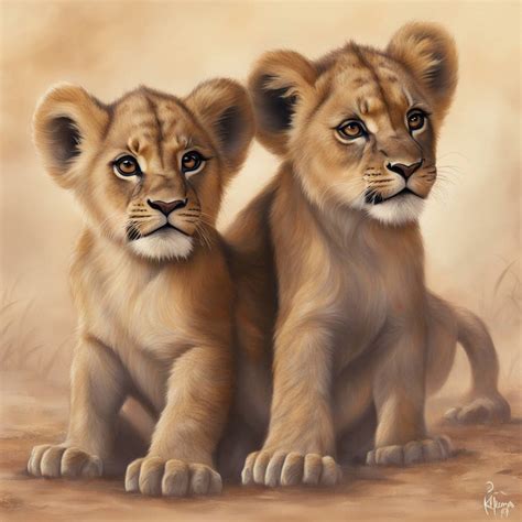 Rani And Kovu Cubs By Thecutestcutie On Deviantart