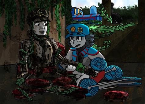 These Humanoid Versions Of Thomas Characters Look Pretty Dang Cool Ngl Rthomasthetankengine