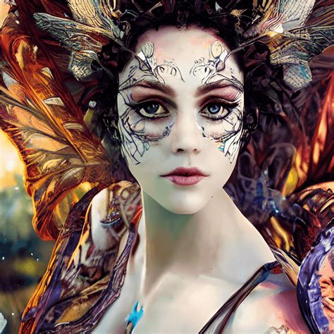 Fairy Girl In Bikini With Nice Face · Creative Fabrica