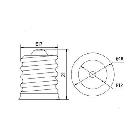 Fineled 6 Pack Intermediate E17 Base To Candle Candelabra E12 Base Light Fixture Bulb Socket