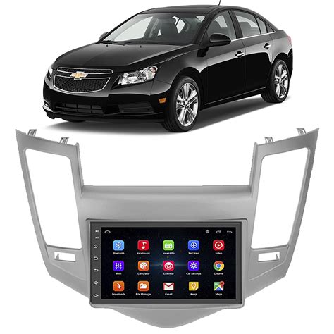 Kit Central Multimídia Android Chevrolet Cruze 2011 2016 Gps Wi Fi C Ecarshop
