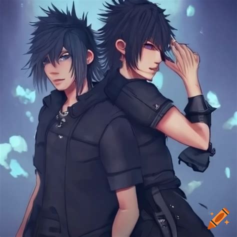 Noctis And Stella Fanart