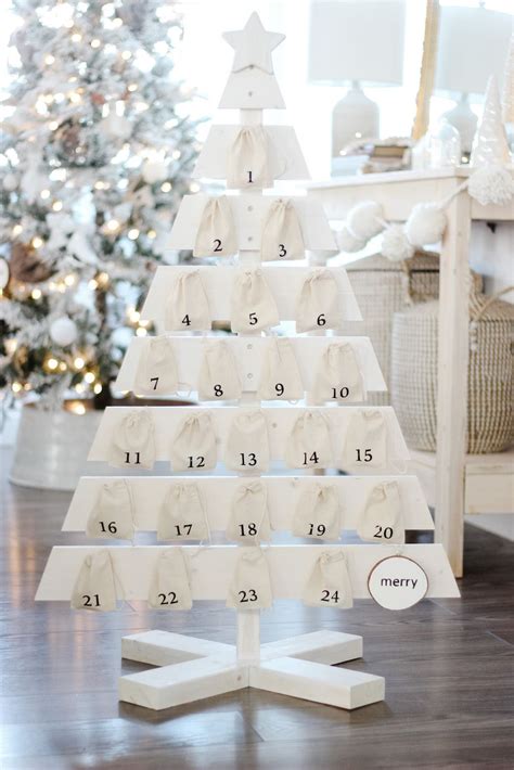 Diy Advent Calendar Tree Made From A Pallet Artofit
