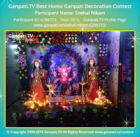 Snehal Nikam Ganpati Tv