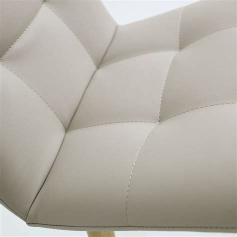 Modern Design Chair Viola Eco Leather Upholstery And Wooden Legs