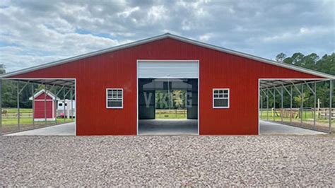 52x40x12 Lean To Barn 52x40 Lean To Metal Barn