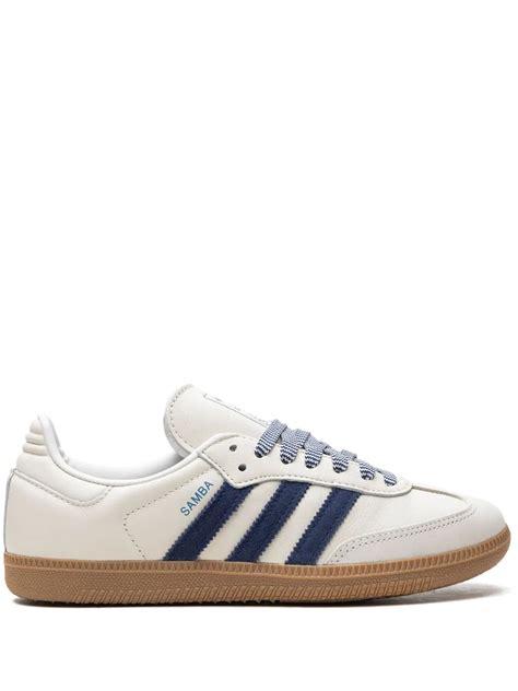 Adidas Samba Og Off White Dark Blue Sneakers Wit Schoenennl