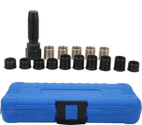 Kit De Reparación De Roscas De Bujía Herramienta De Reparación De